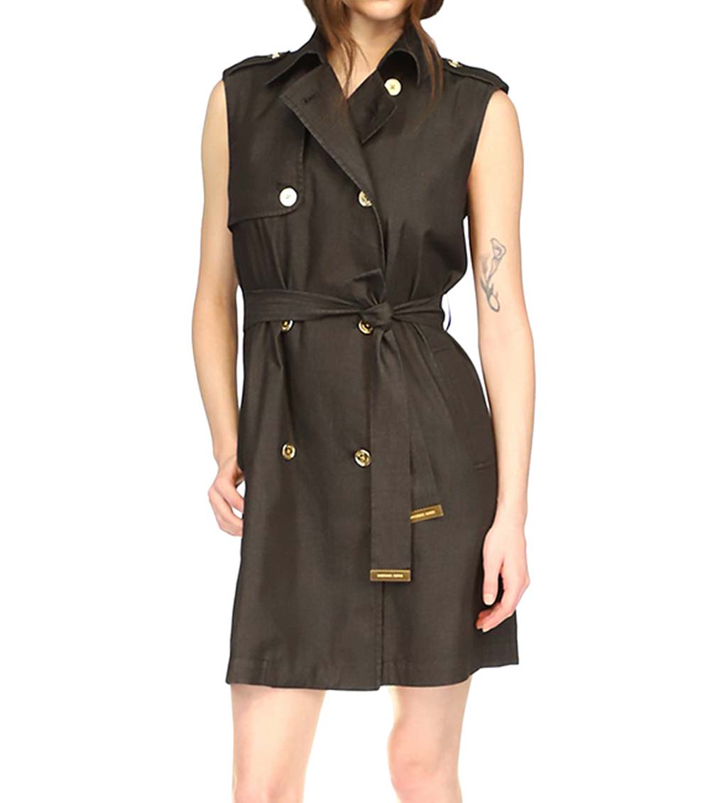 Michael kors trench dress store