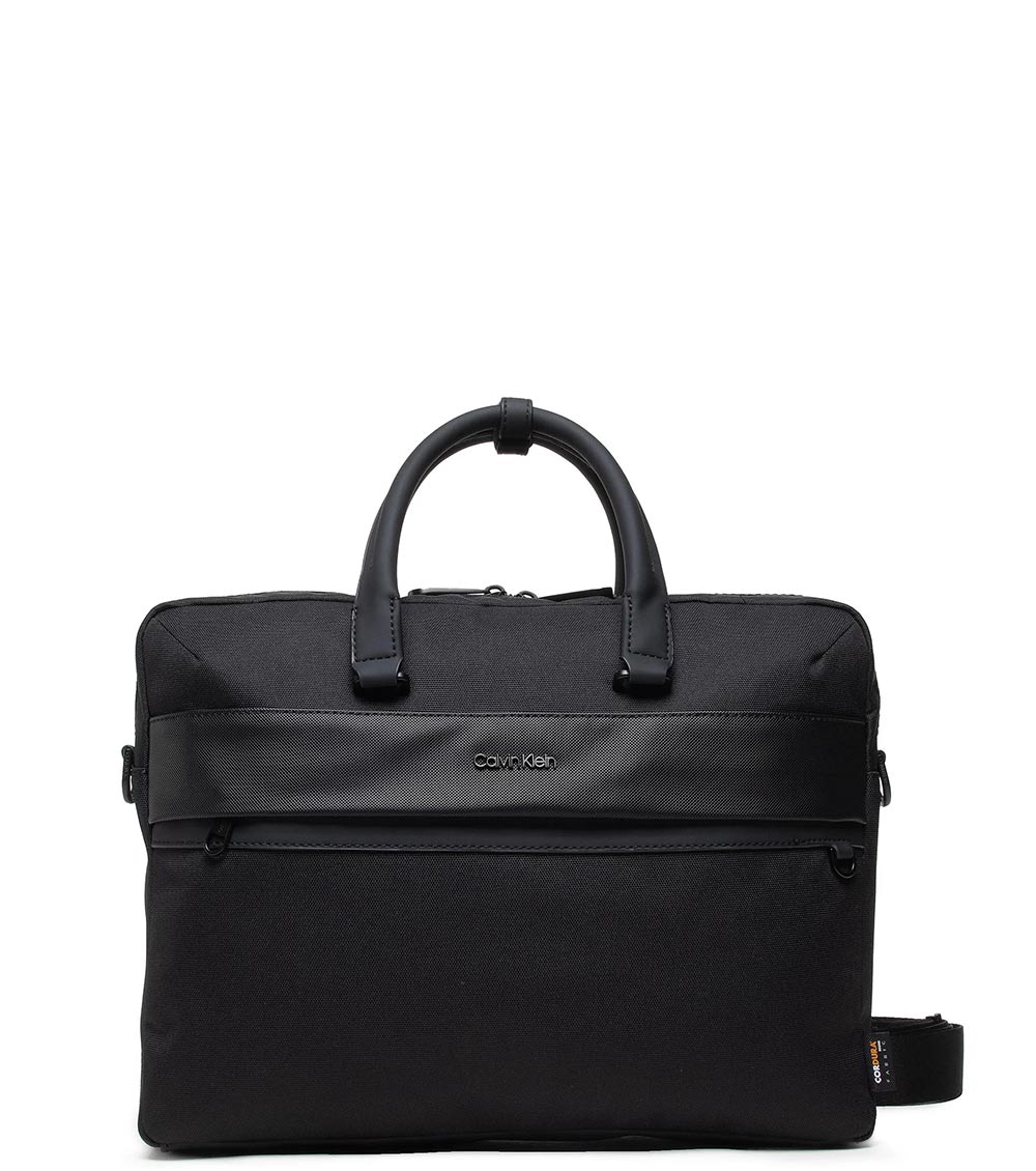Calvin Klein Black Remote Large Briefcase Bag for Men Online India at Darveys