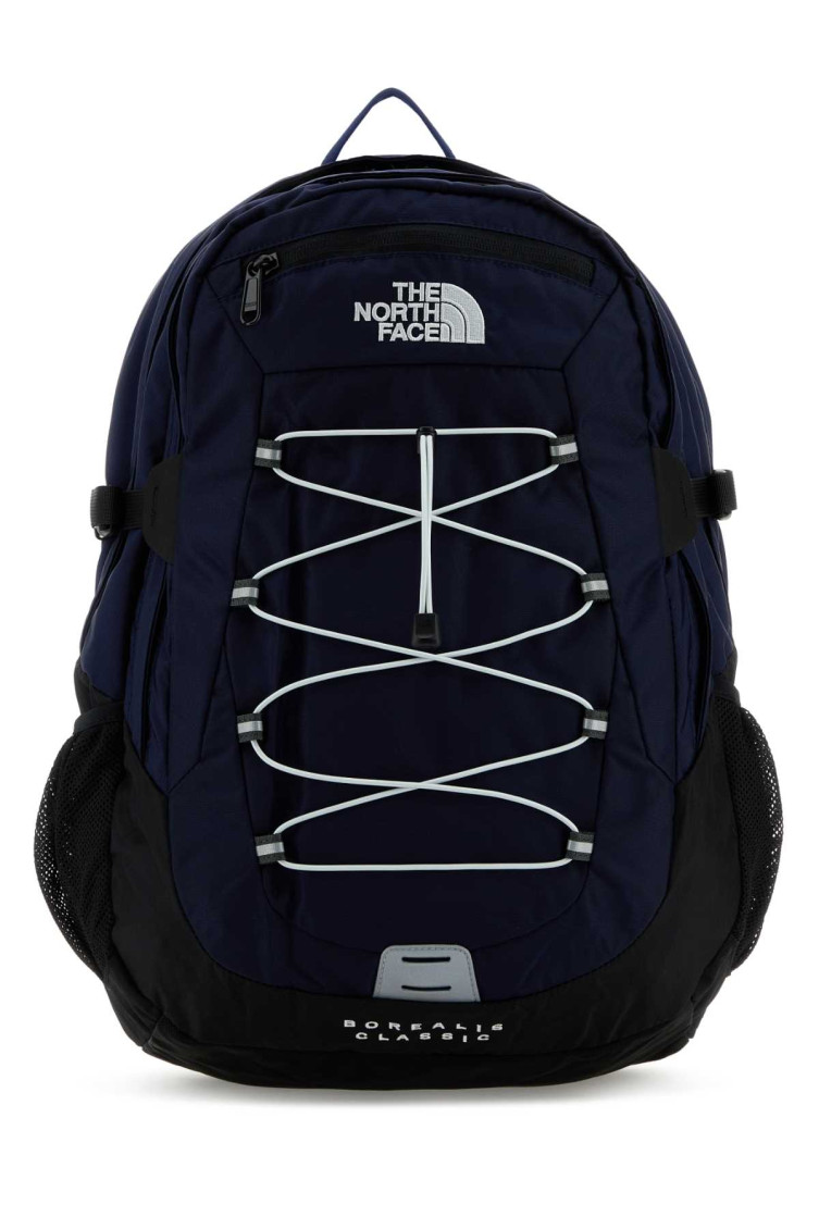 The North Face Midnight Blue Nylon Borealis Classic Backpack In Black ...