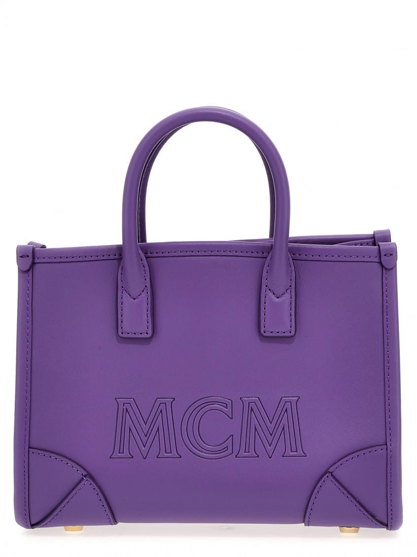 Mcm Munchen Tote Bag Purple | ModeSens